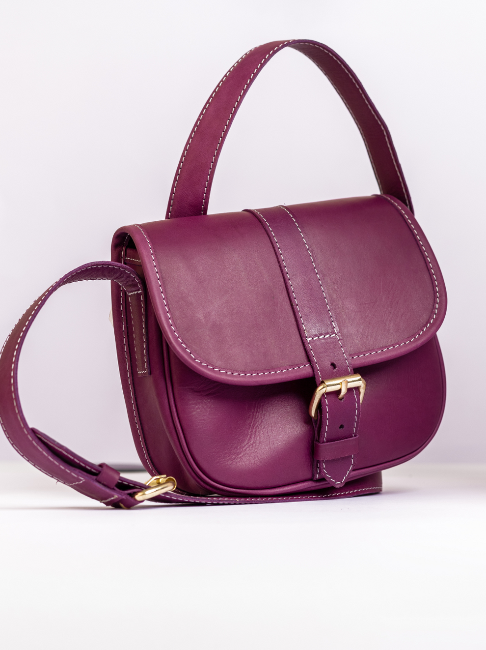 Plum Minimalist Sling Bag – Baredu Collection
